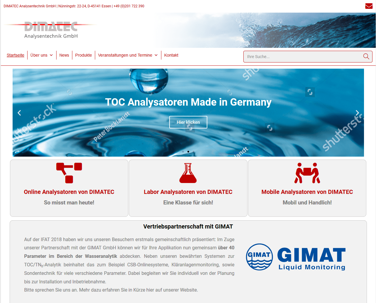 Startseite - Dimatec
