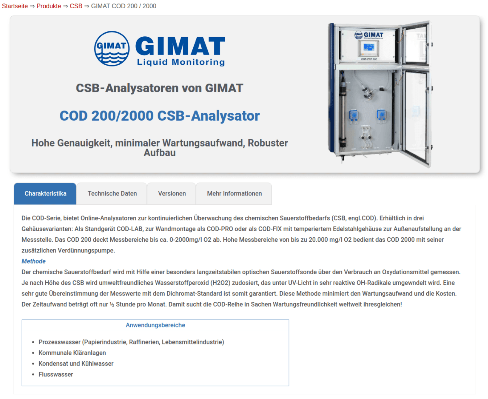 GIMAT COD 200 / 2000 - Dimatec
